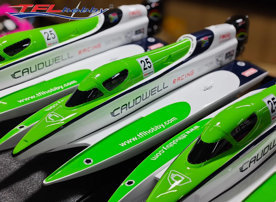 TFL ARTR 1238 30-inch Remote-Controlled Electric Boat Caudwell F1 Boat ...