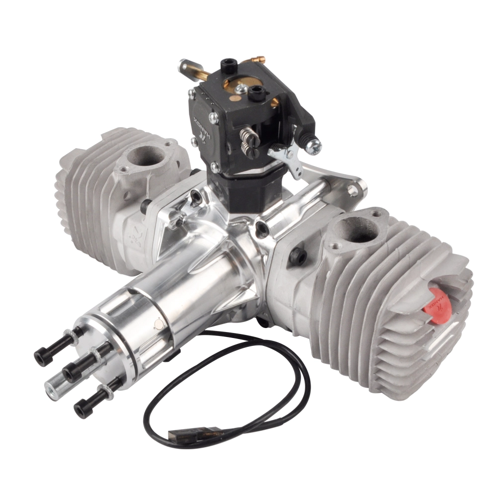 HANGX 75CC Engine Gasoline-powered twin-cylinder model aircraft engine ...