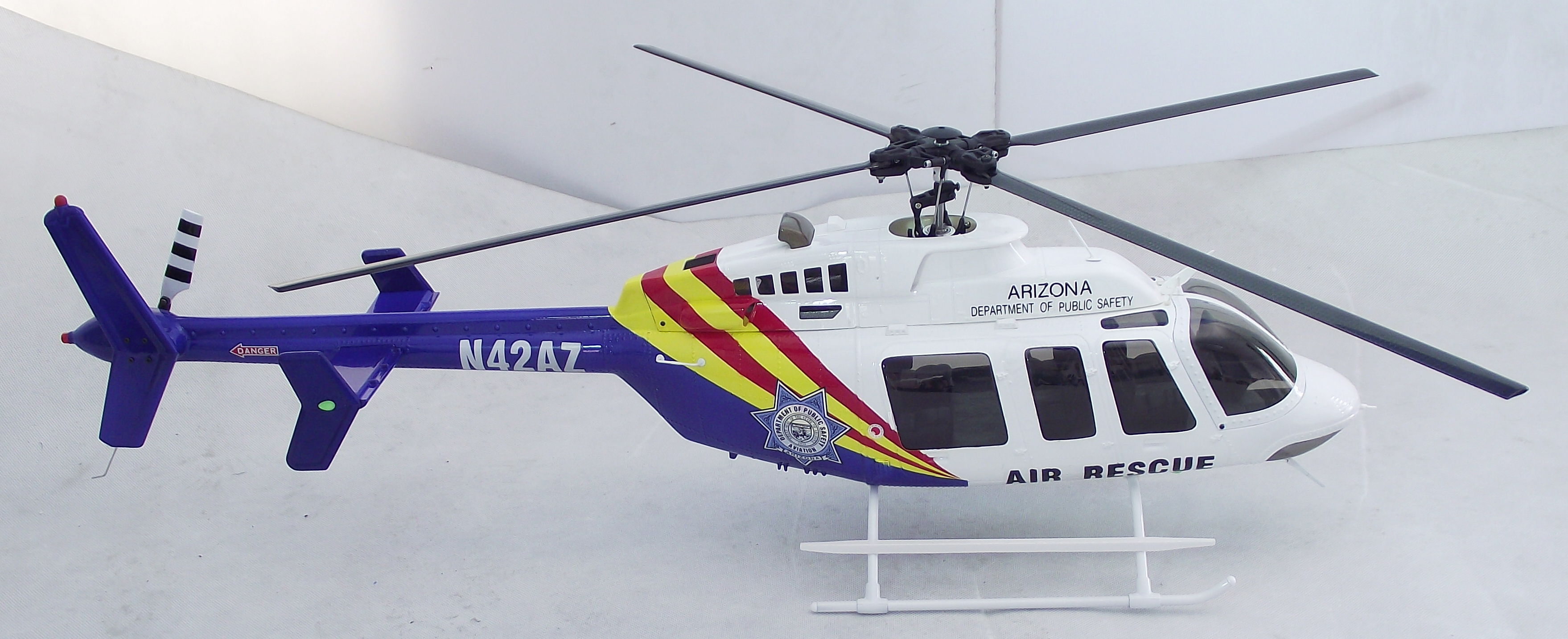 Air Rescue 470 B 407 ARF RC Helicopter Pre-Painted Fuselage 470 Size ...