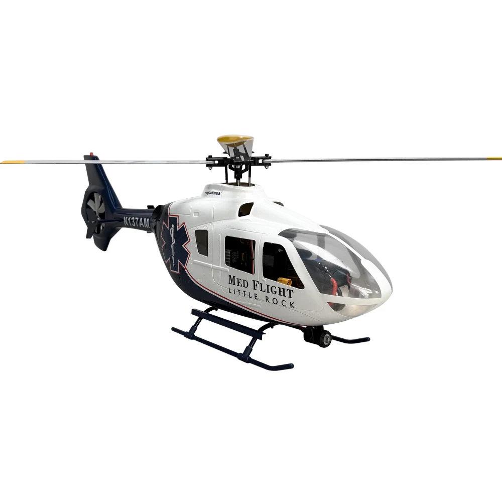 Roban RTF 450 Size EC135 Med Flight Little Rock RC Helicopter 4 blades ...