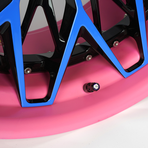 LSGZL 2-piece high strength forged wheel three-color hub rims