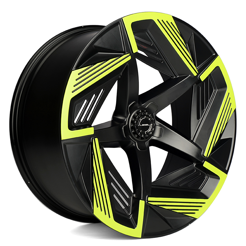 monoblock style forged wheel passenger car rims