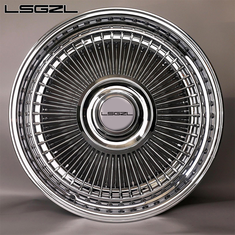 custom Chrome gold steel wire wheel rims wire spoke wheel 5x120 5x130 ...