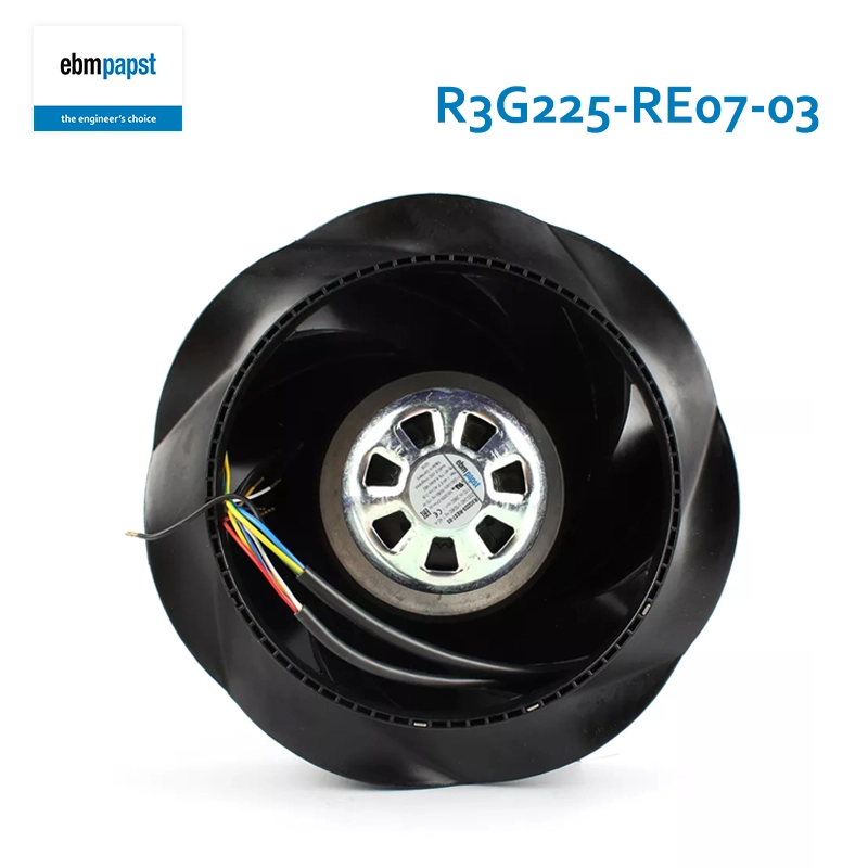 ebmpapst centrifugal turbine fans air conditioner centrifugal fan 225mm 200-240V 1.4A 170W ...