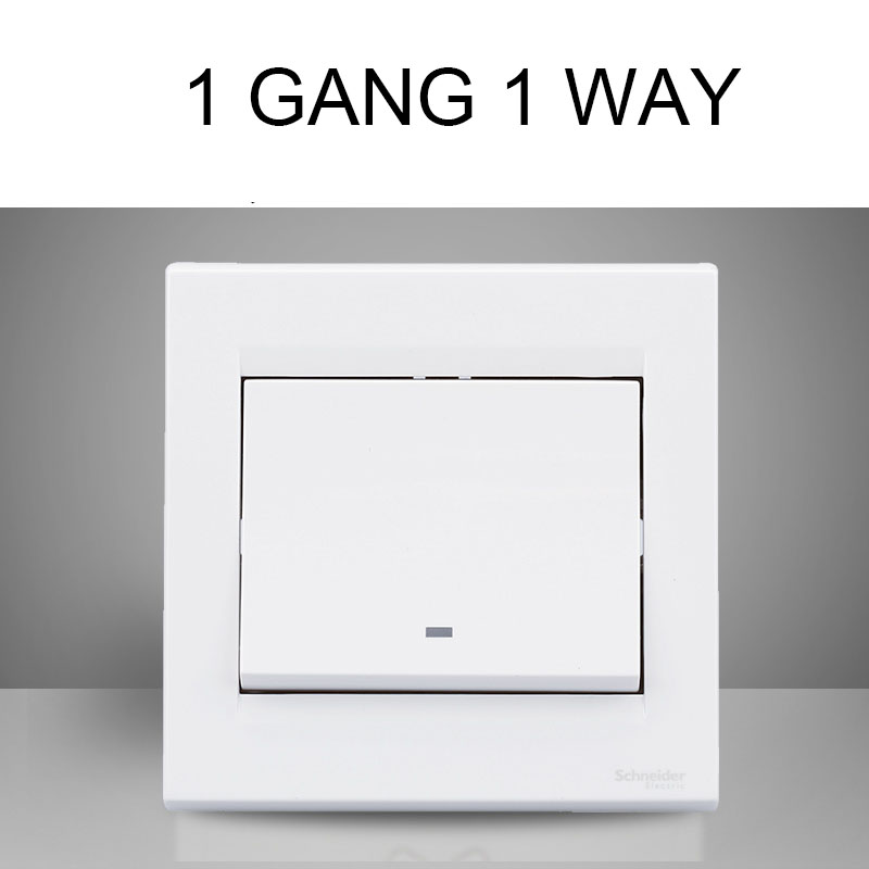 Schneider one gang one way switch,Switch Socket