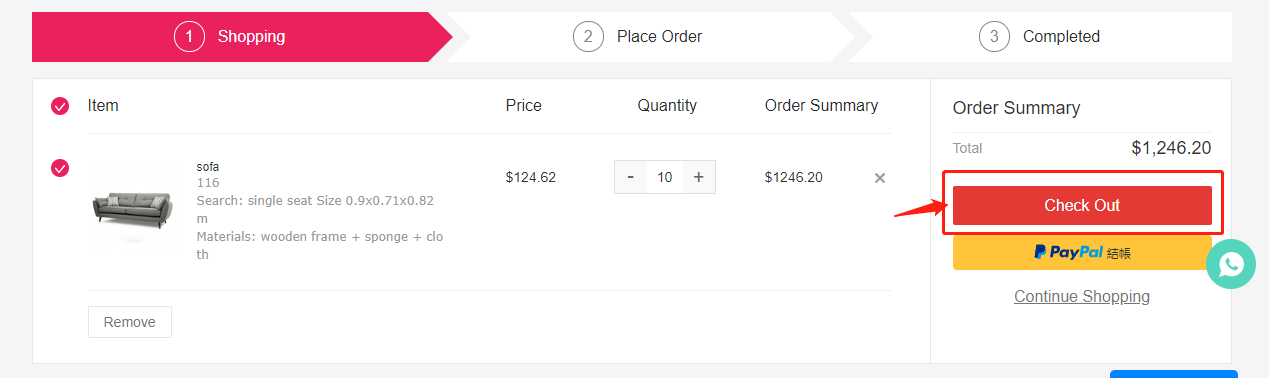 How to place order online?