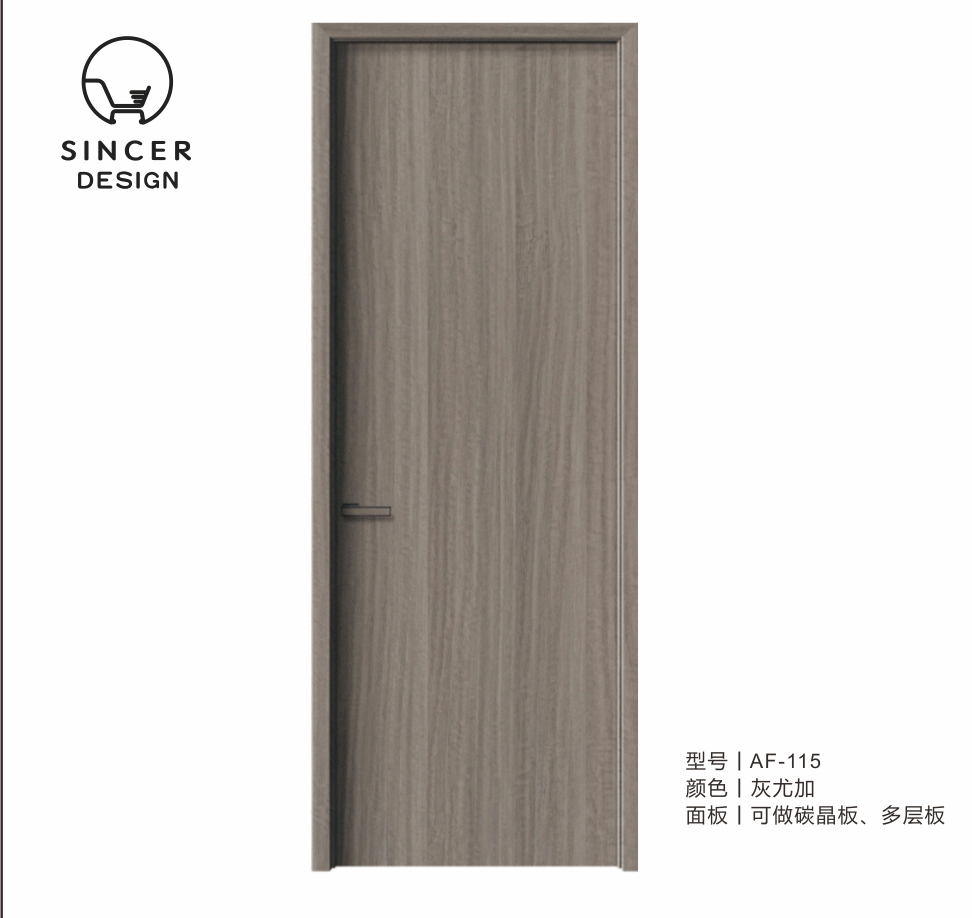 Factory Direct Sales Interior Door Vault Door Solid Wooden Panel ...