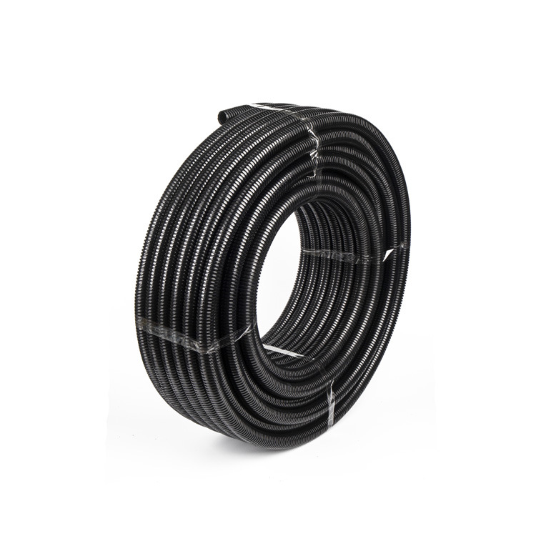Jacketed Metallic Black Metal Flexible Conduct Flexible Corrugated ...