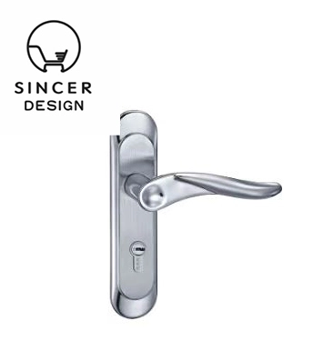 Security Stainless Steel Security Lockset with Euro Profile Cylinder ...