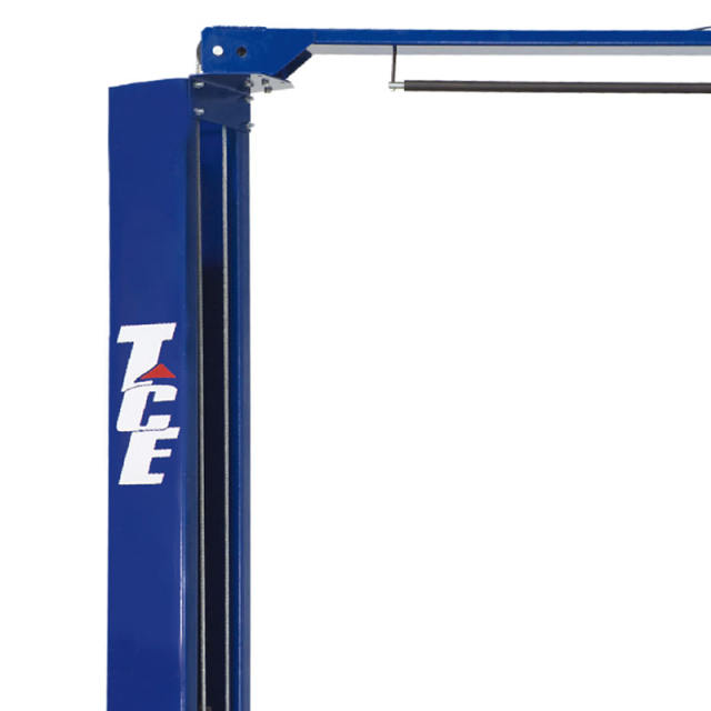 TCE Car Lift QJY245DS 9000 LB Clearfloor Two Post Lift Mechanical ...