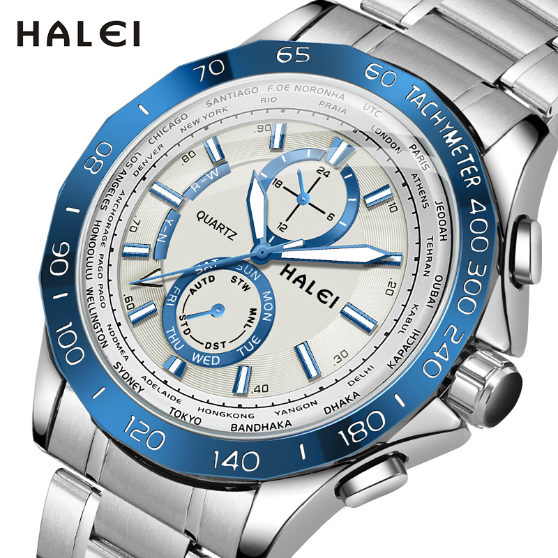HALEI 3053M sport watches for men