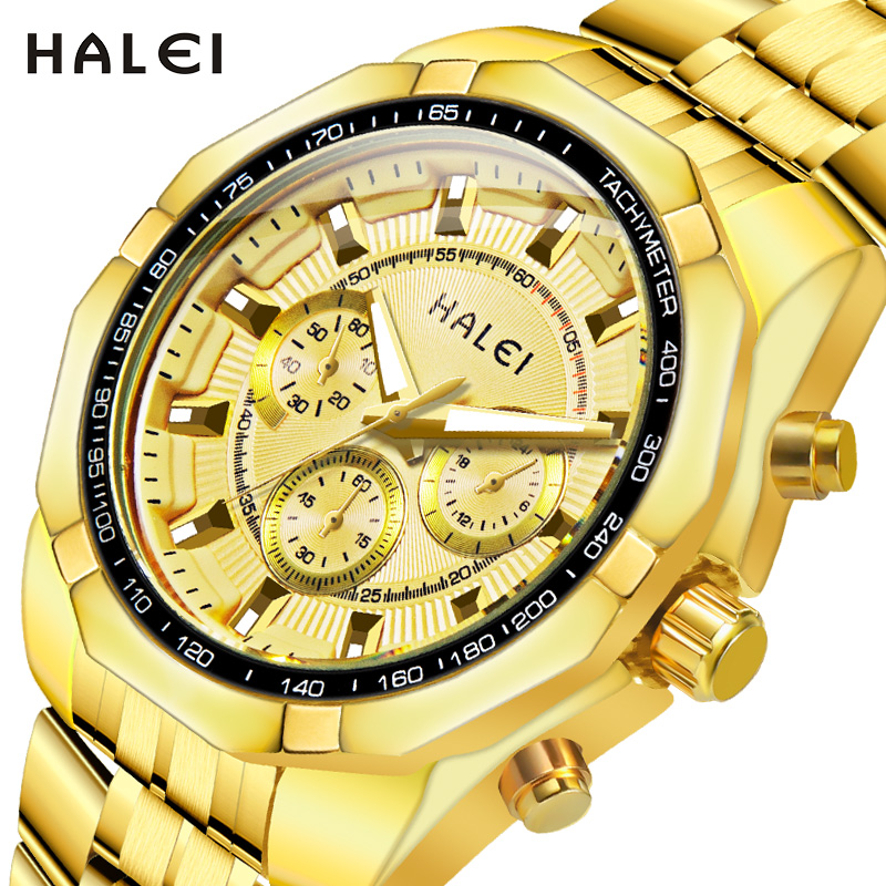 HALEI 3007M quartz watches for men