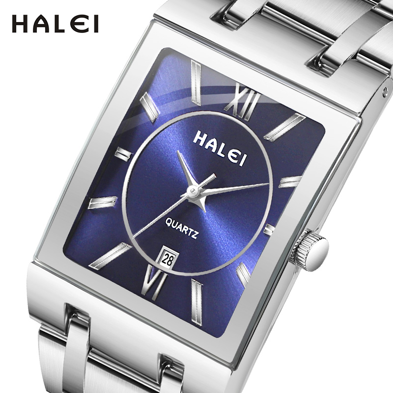 HALEI 564ML square quartz watches