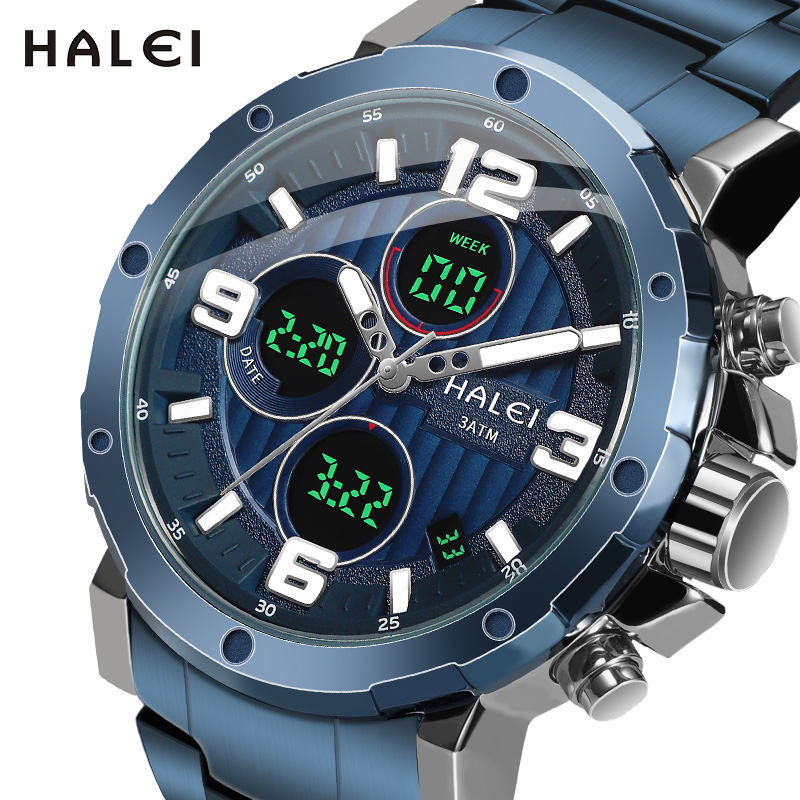 HALEI 1003M quartz watches luxury
