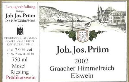 JJ Prum G.Himmelreich Eiswein