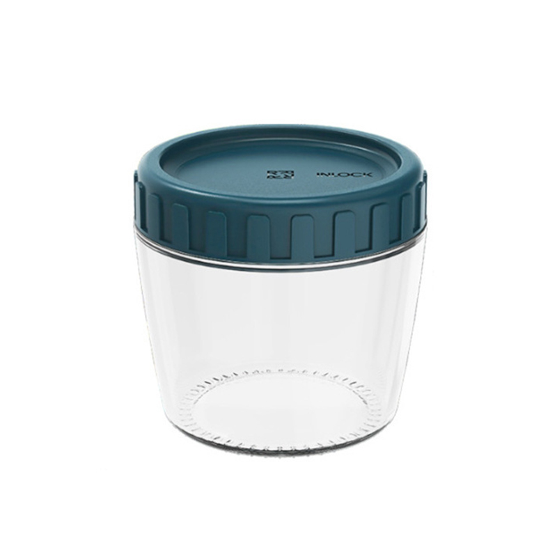 Small glass jars with sealed lids,