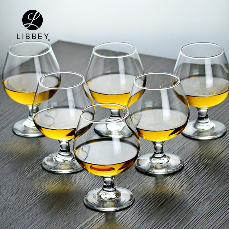Libbey brandy snifters made in China by Guangzhou HX Glass Co., Ltd.