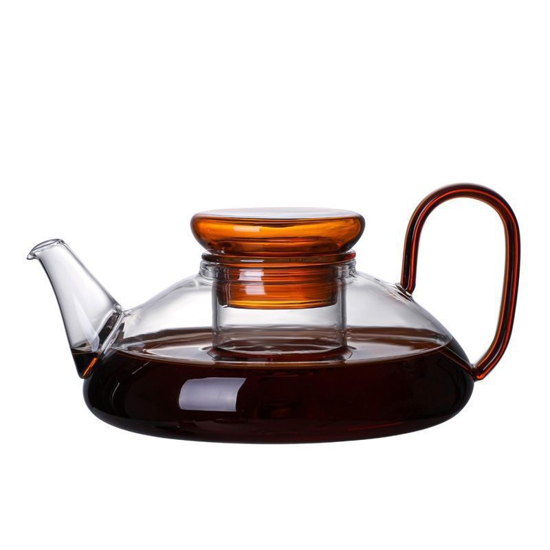 Colorful borosilicate glass teapot - Guangzhou HX Glass Co., Ltd.