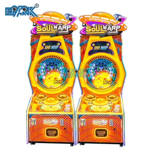 Indoor Coin Operated Lottery Ticket Machine Soul Warp Arcade Video Game ...