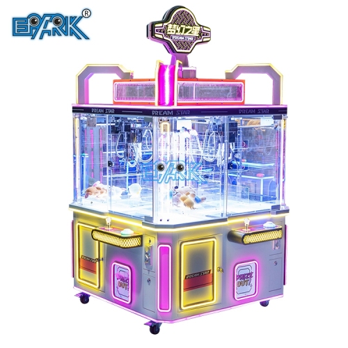 Prize Doll Arcade Crane Claw Machine Dream Star Arcade Coin Operated ...