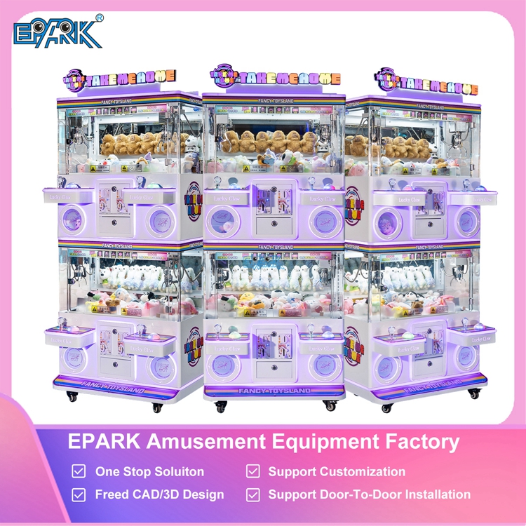 Mini Claw Machine Coin Operated Prize Arcade Game Machine,Claw Machine ...