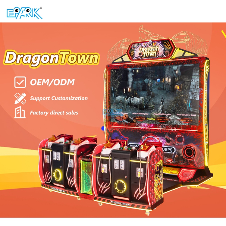 Coin Operated Gun Shooting Arcade Machine,Shooting Arcade Machine