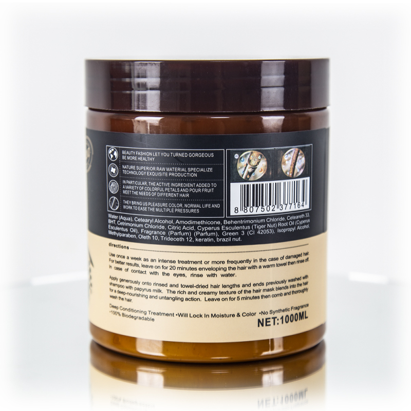 1000ml private label brazil nut keratin hair mask