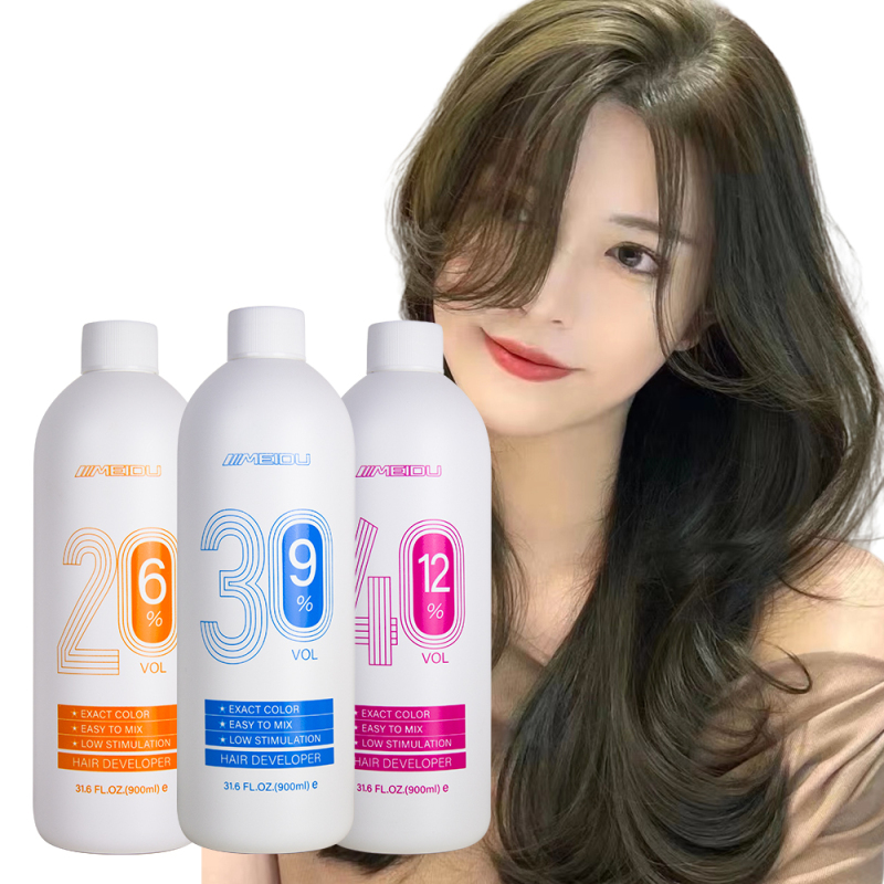 900ml MEIDU hair developer permanent anti allergic no ammonia peroxide ...