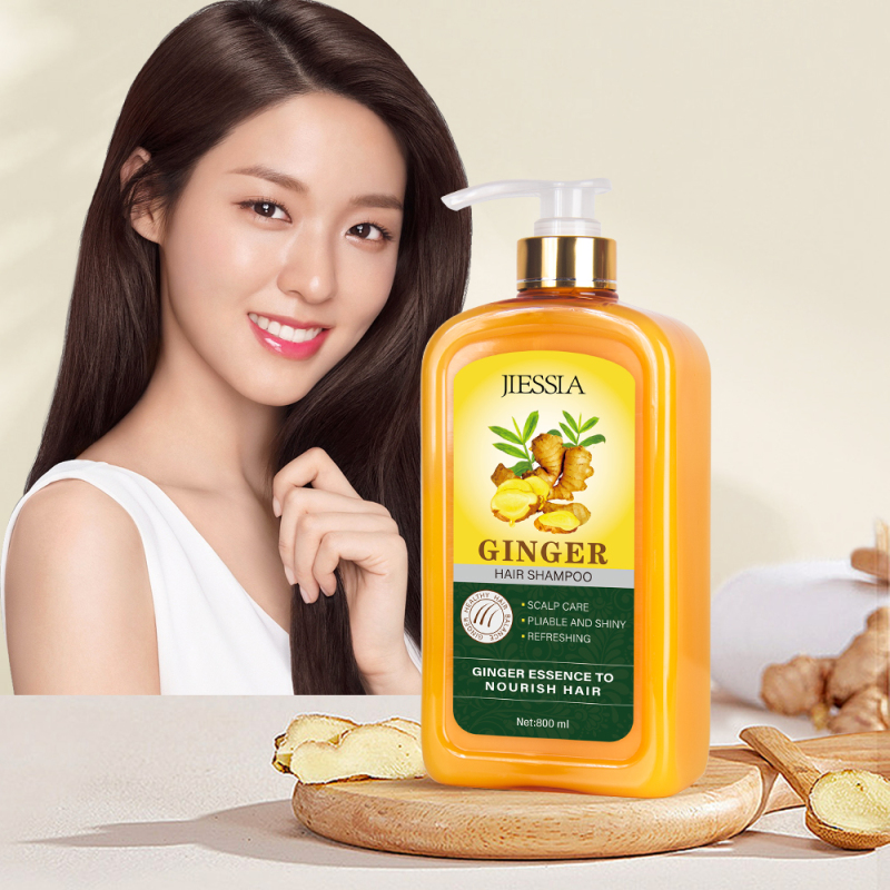 wholesale 800ml ginger hair shampoo