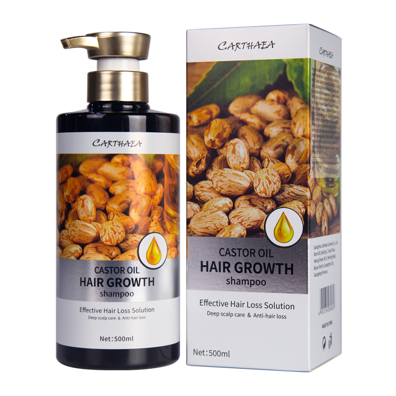 New products Jiessia castor oil hair growth shampoo 500ml castor oil ...