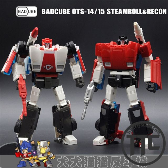 Badcube BC OTS14 Warrior Steamroll Sideswipe,Badcube