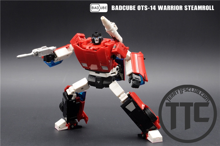 Badcube BC OTS14 Warrior Steamroll Sideswipe,Badcube