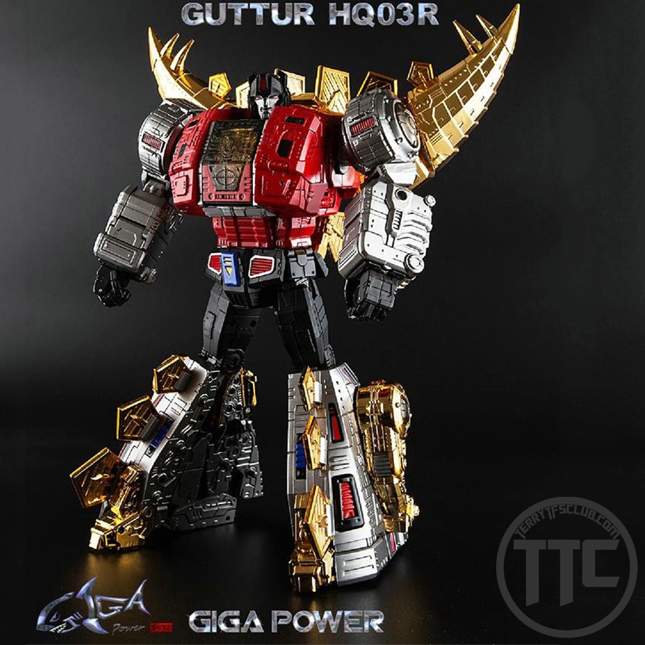 Gigapower GP HQ03R Guttur Chrome ver. Snarl