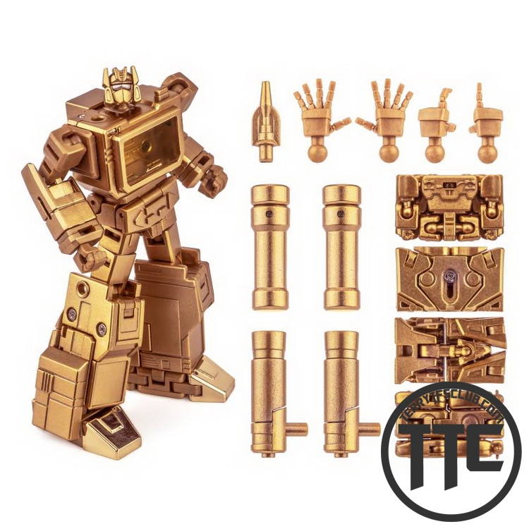 Newage H21G Soundwave Golden Lagoon Version w/ 4 Cassettes
