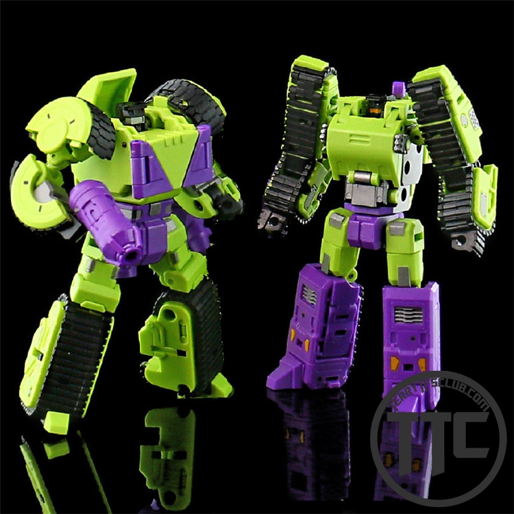 Lucky Cat MC-02 Riki-Oh Devastator Set C Scavenger & Long Haul
