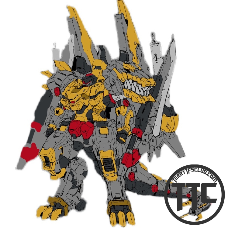 Cang Toys Shuraking T-rex Grimlock Dinobots