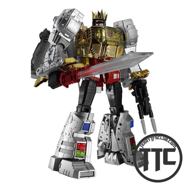 No brand Oversized MP08 Reximus prime Grimlock Metallic Ver.