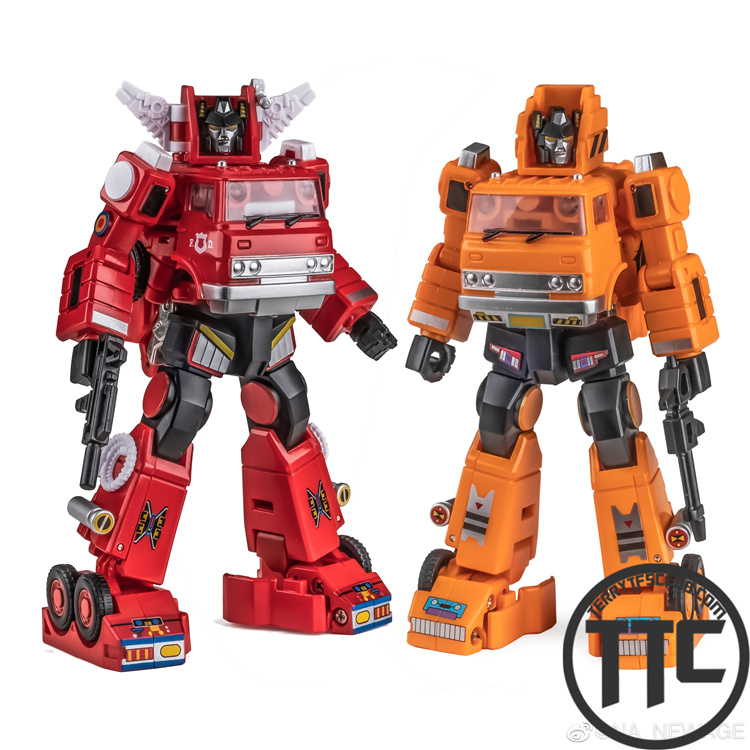 NewAge Toys H46EX Backdraft & H47EX Daedalus | Inferno & Grapple Set of 2