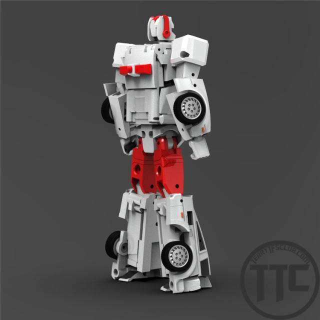 X-Transbots MX-Mini01 Fuzz Defensor | Streetwise