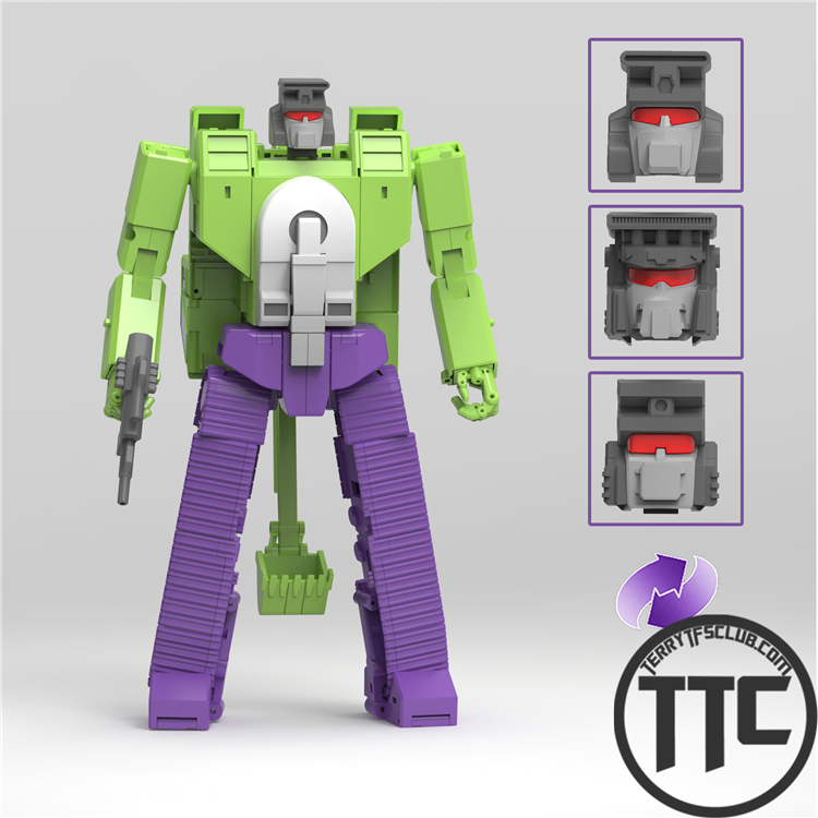 【FES】X-Transbots MX-44 Gravedigger | Scavenger Devastator