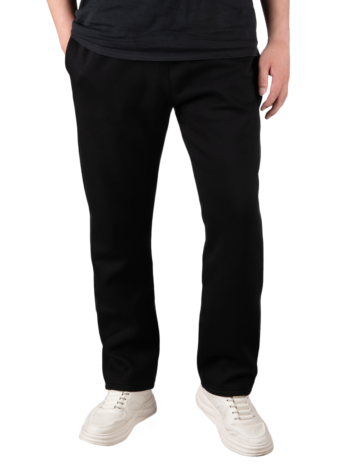 COOPLUS Mens Wide Leg Sweatpants with Pockets Mens Work Pants Track ...
