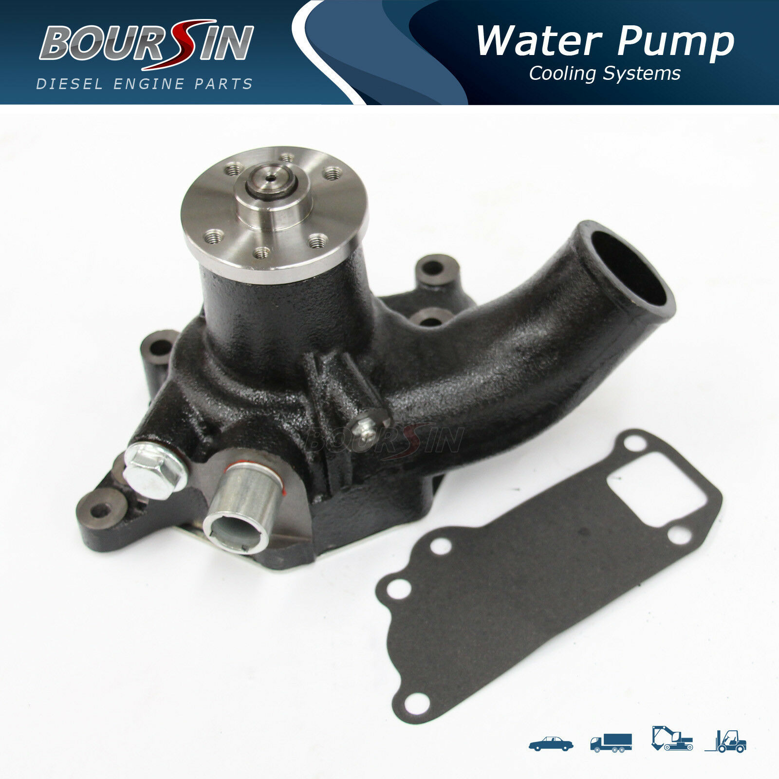 Water Pump For ISUZU 6BD1-STD 6BG1-STD Diesel Engine 1987- 1-13610-819 ...