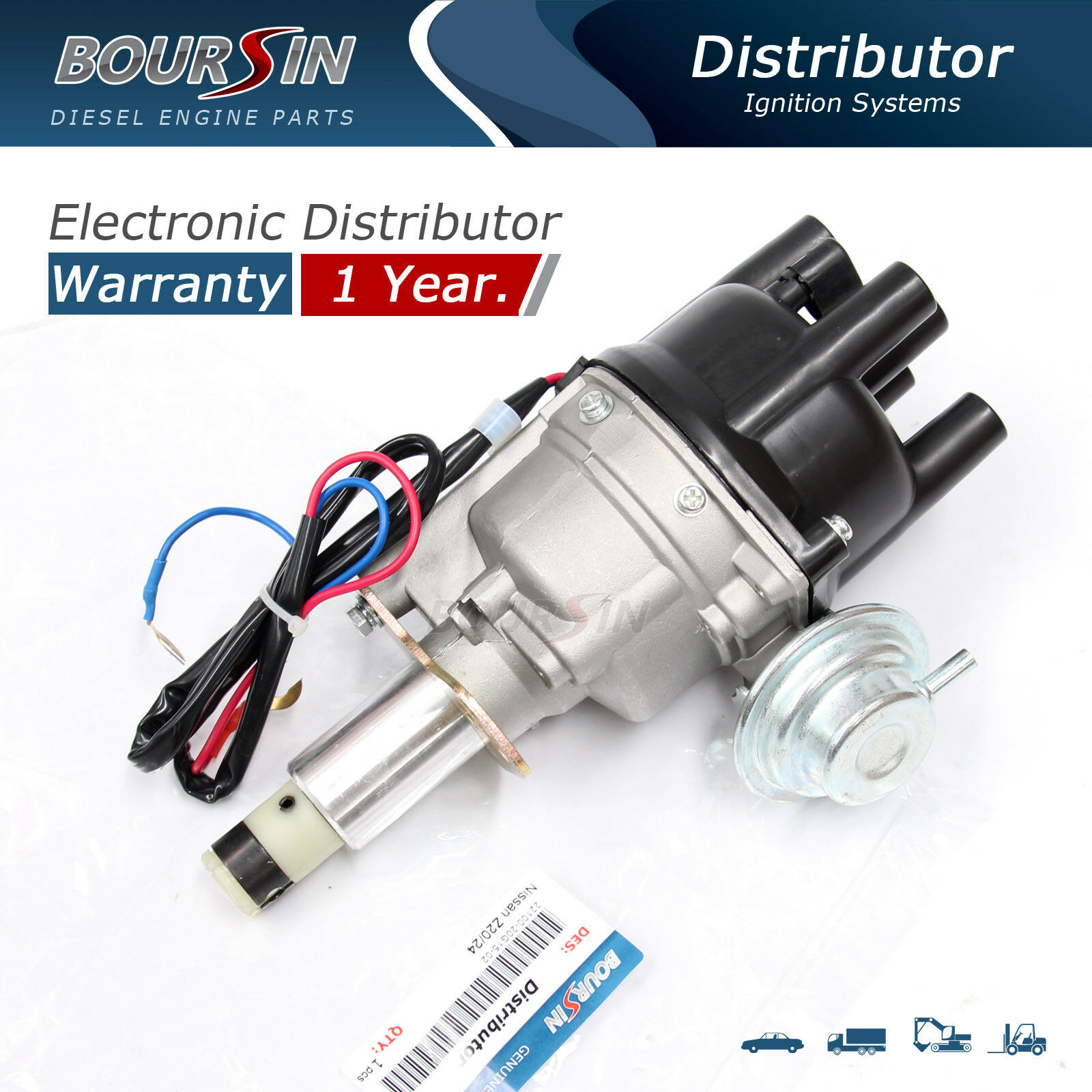 Ignition Distributor assy For Nissan Datsun 510 720 Caravan Engine Z20 ...