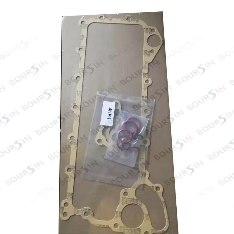 Gasket Kit Oil Cooler Cover For ISUZU NPR-HD NQR NRR 4HK1 4HE1 4.8 5.2 ...
