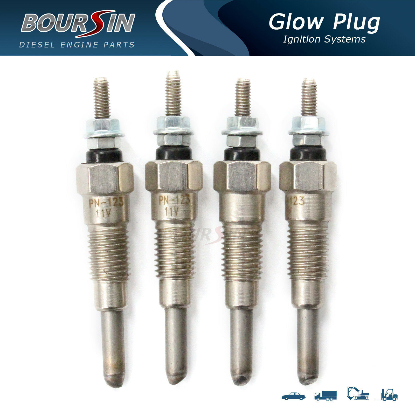 Glow Plug Fits Nissan Datsun truck UD Condor Atlas Caravan Homy SD22 ...
