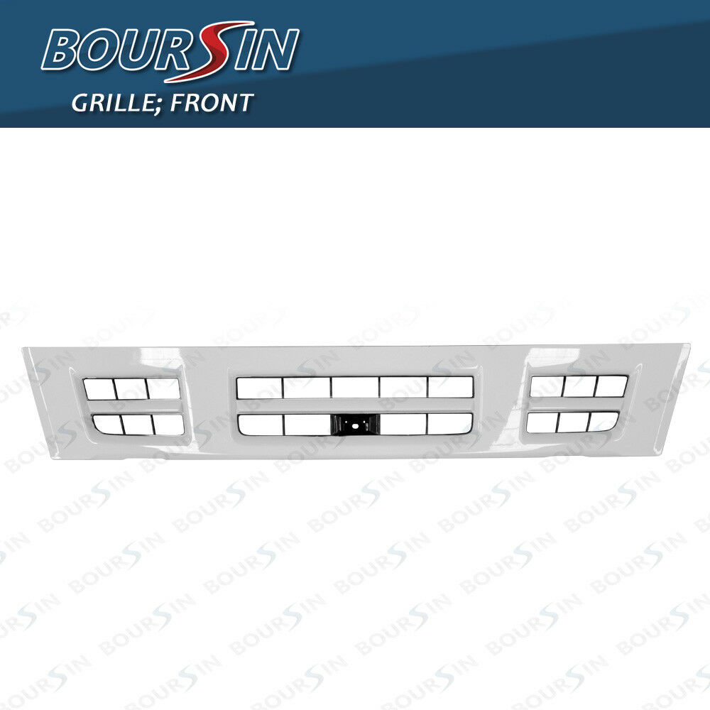 Radiator Grille For ISUZU NPR NPR-HD NQR NRR 5.2L 6.0L 2005-2007 White