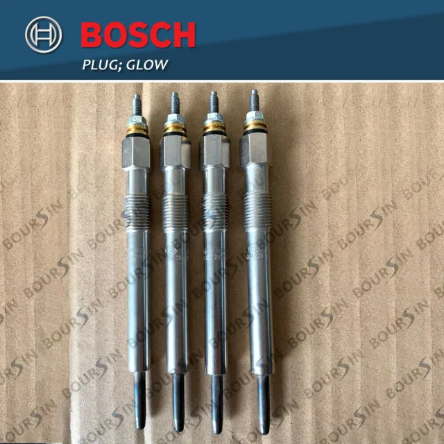 BOSCH Glow Plug For Isuzu NHR TFR Pickup Mustang Bobcat Skid Steer ...