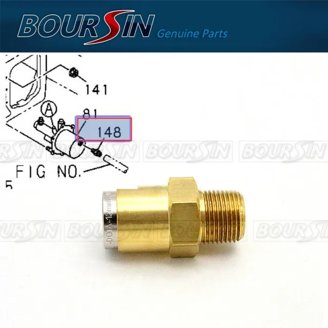 Connector Air Master Valve For ISUZU FRR 6HK1 7.8L 2000-2004