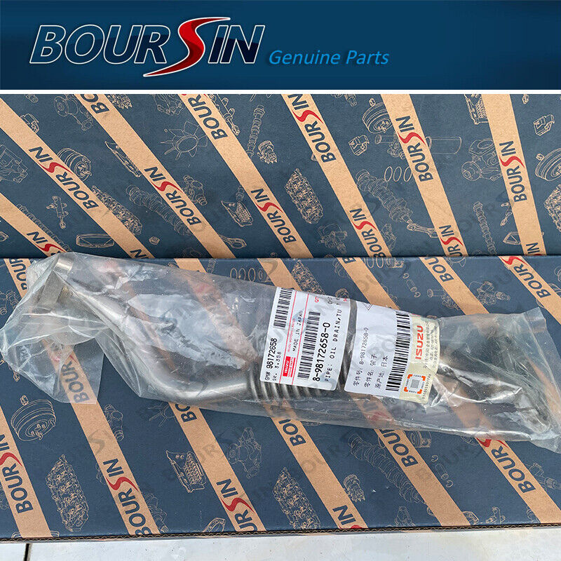 Turbocharger Oil Drain Pipe For ISUZU NPR NPR-HD NQR 4HE1 4HK1 1998 ...