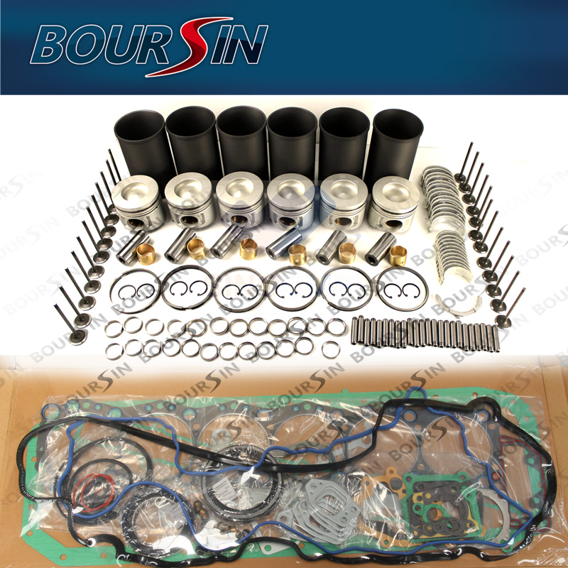 Overhaul Rebuild kit For Hino UD GH1J J08C W/ Full Gasket Set Piston ...